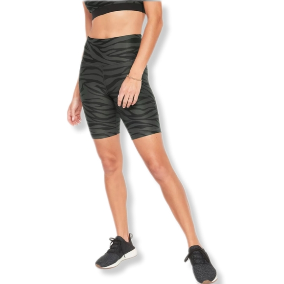 Old Navy | Shorts | Old Navy Womens Powersoft High Rise Zebra Print ...